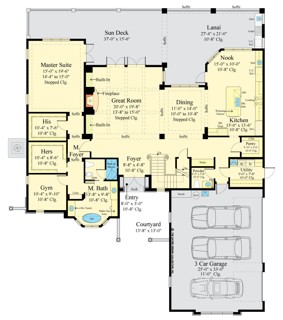 Maynard House Plan | Sater Design Collection