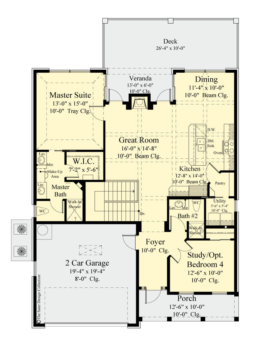 Rose House Plan | Sater Design Collection