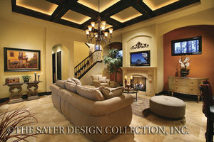 Home Plan Ferretti | Courtyard House & Home Plans | Sater Design Collection