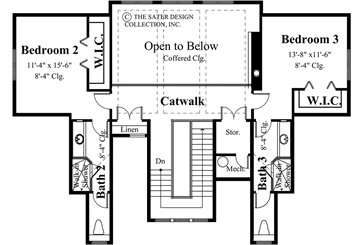 Home Plan Biscayne Bay | Sater Design Collection