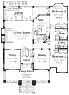 Home Plan Berkeley Square | Sater Design Collection