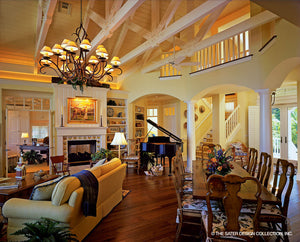 Palmiste Luxury Cottage Home Plan | Sater Design Collection