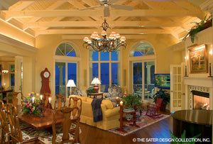 Palmiste Luxury Cottage Home Plan | Sater Design Collection