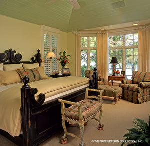 Palmiste Luxury Cottage Home Plan | Sater Design Collection