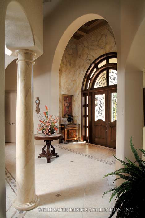 Foyer Architecture Plan View Cozyspace Interior | Arched Doorways And