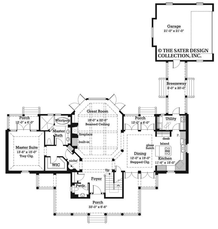 House Plan Merchan | Sater Design Collection