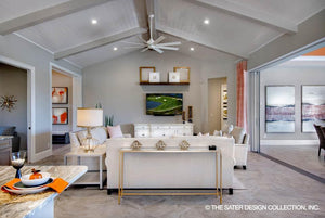 Benjamin Contemporary House Plan | Sater Design Collection