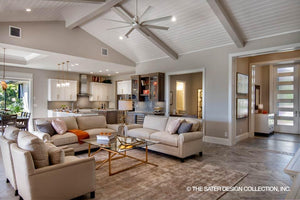 Benjamin Contemporary House Plan | Sater Design Collection