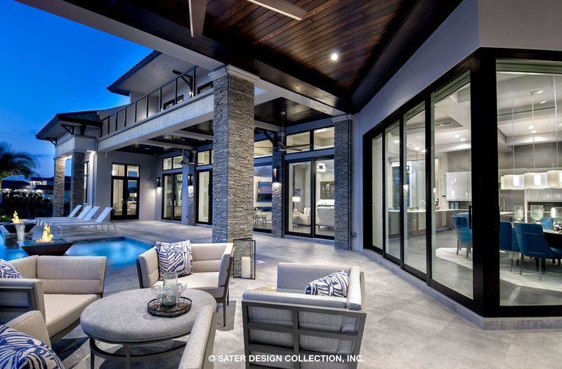 Waters Edge House Plan | Luxury House Plan | Sater Design Collection